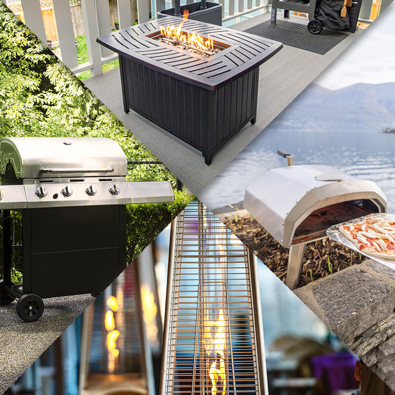 NO WORRIEZ Timer-Gas Timer,Bbq Timer,Grill Timer,Propane Hose Assembly ...