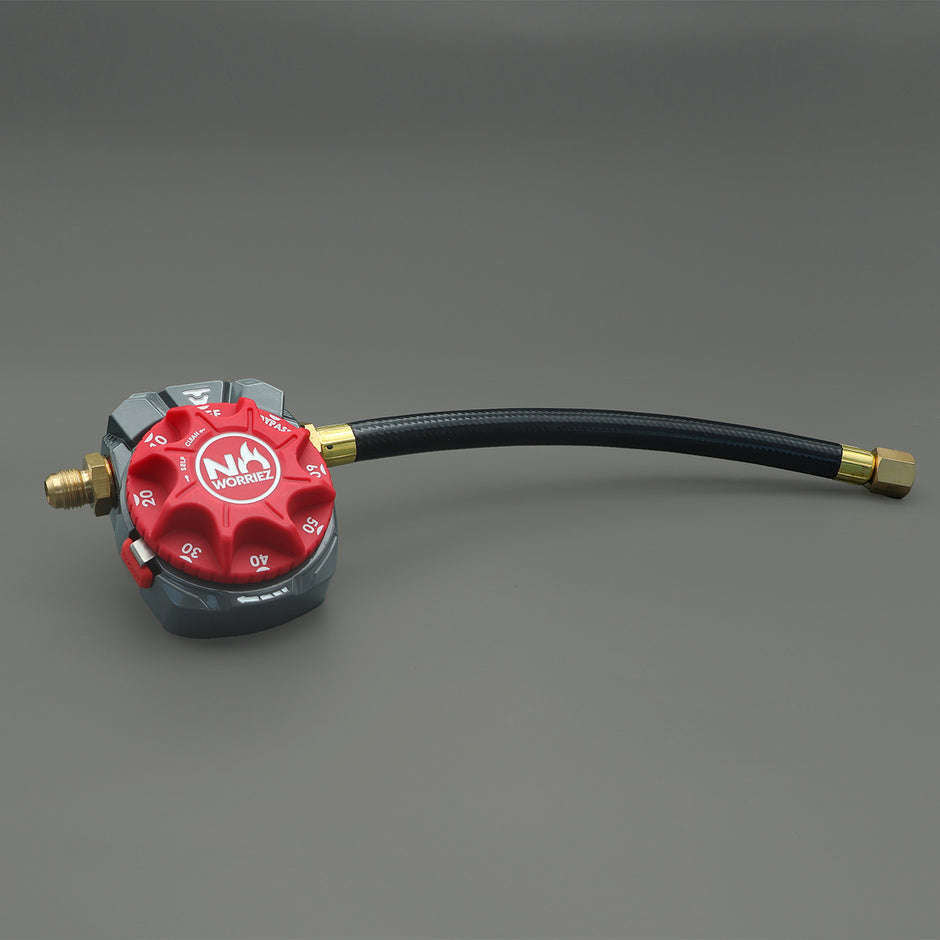 Gas Timer Shut Off Valve, Propane Timer-No Worriez Outdoor Grilling